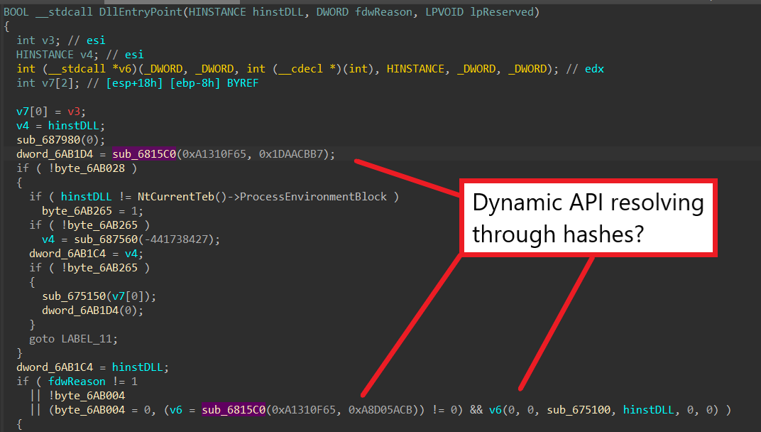 DRIDEX: Analysing API Obfuscation Through VEH | 0ffset
