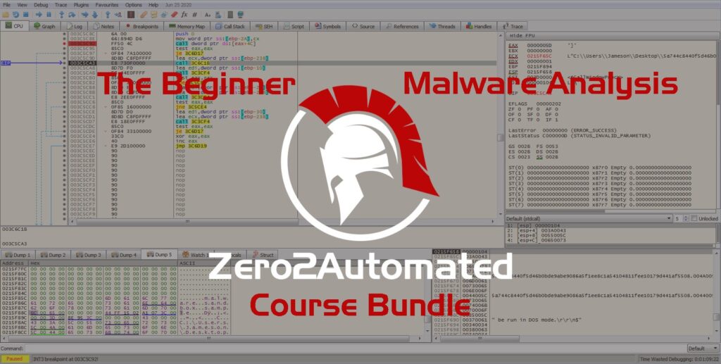 Ultimate Malware Reverse Engineering Bundle | 0ffset Training Solutions