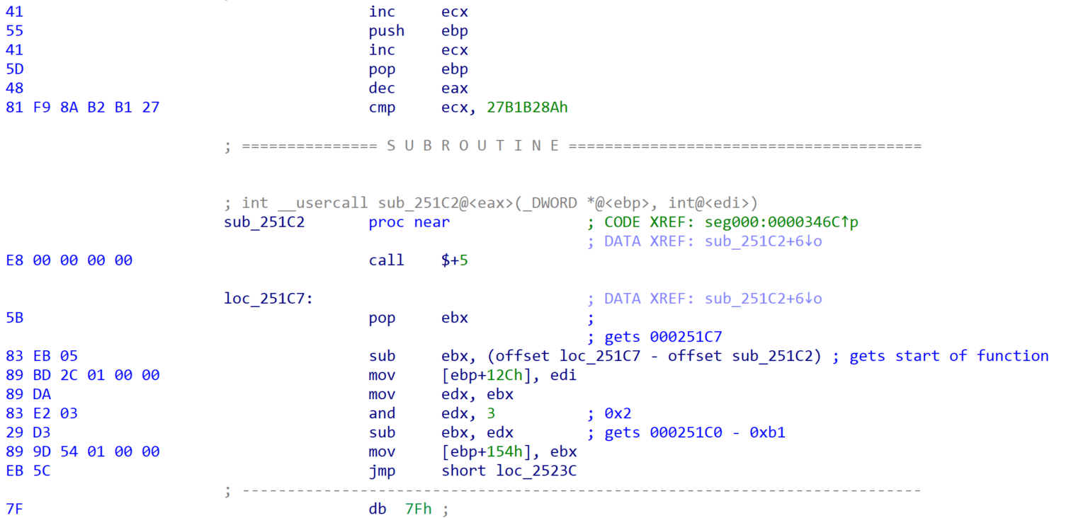 GuLoader's Obfuscation Technique: Understanding Stack Manipulation | 0ffset Training Solutions